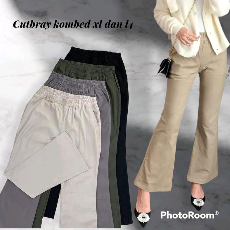 Cutbray Wanita Basic Pants Premium - Shop | Tokopedia