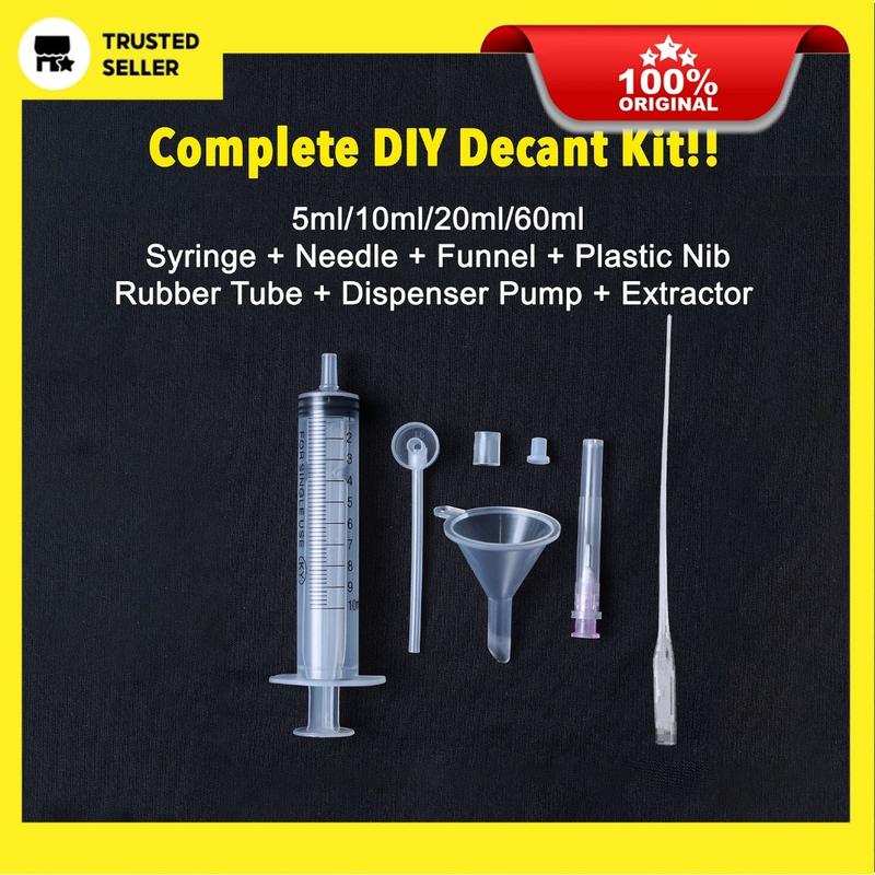 Decant Kit DIY Set [BUY 10 FREE 1!] 5ml/10ml/20/60ml Syringe - TikTok ...
