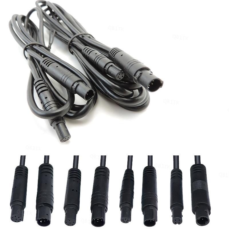 4/5/6/8Pin Core Male To Female Cord Connector Power Line Car - TikTok ...