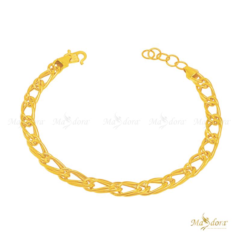 MASDORA 916 Gold Bracelet Rantai Tangan Emas ~ Simple Fegaro - TikTok ...
