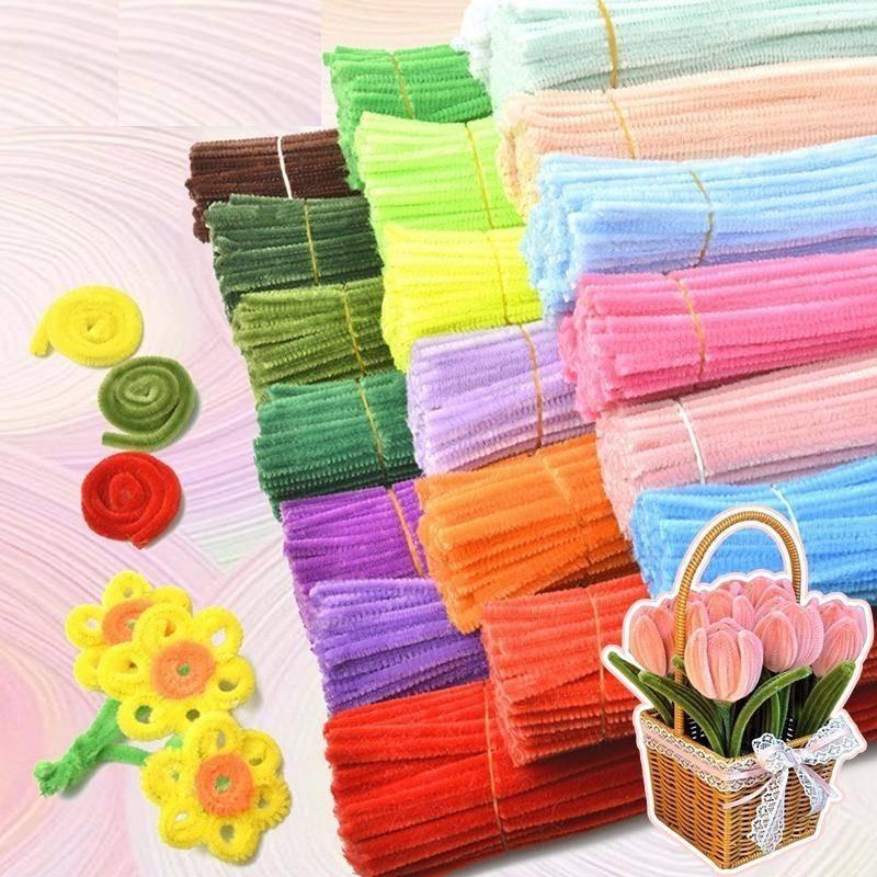 Wayar Baldu DIY, 100 keping, Warna Tersedia, Bar berpintal, Panjang ...