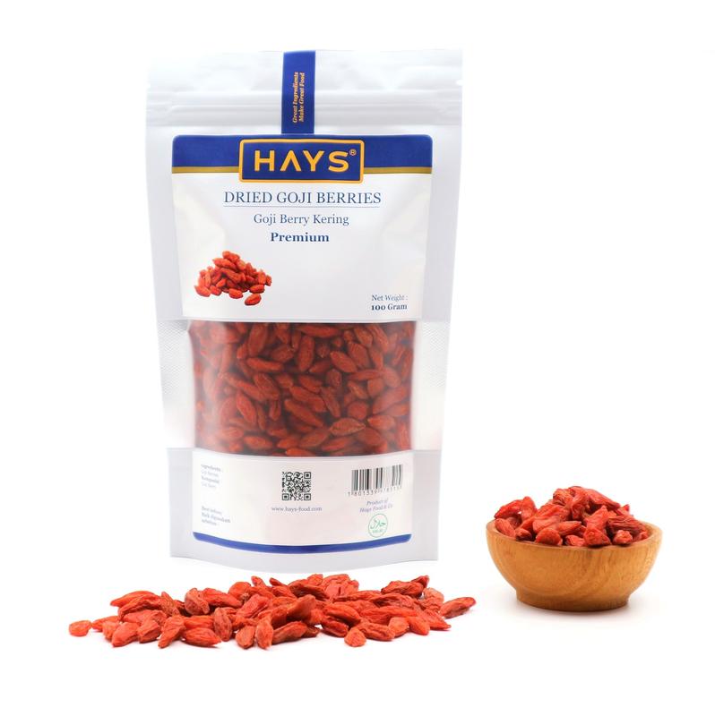 Goji Berry /Goji Berry Kering /Dried Goji Berries - HAYS - Shop | Tokopedia