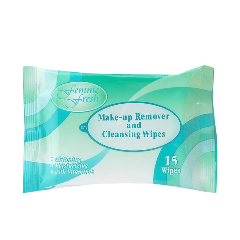 Femme Fresh Makeup Remover Cleansing Wipes 15 sheets - TikTok Shop ...