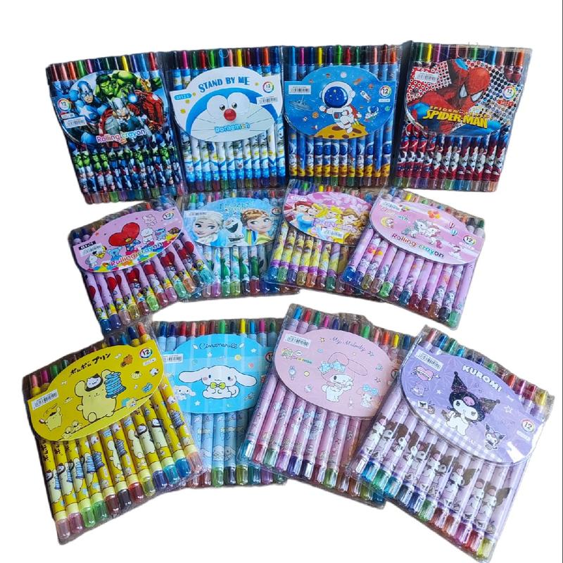 Crayon/krayon putar PANJANG 12w/ Rolling Crayon / crayon putar - Shop ...