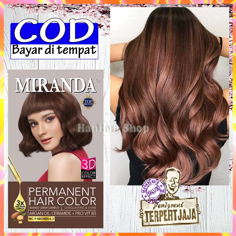 Miranda Hair Color Premium Brown MC-9 - Shop | Tokopedia
