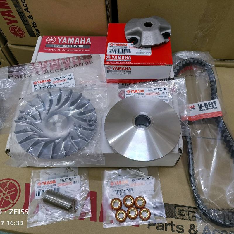 YAMAHA NVX155 NVX 155 FRONT PULLY SET / FACE MOVE DRIVE SET / FAN / V ...
