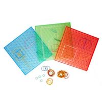 Promo Transparent Geoboard Papan Belajar Geometri - merah - Kota ...