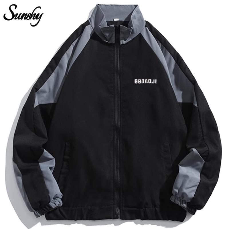 SUNSHY Japanese Black Boyue Windbreaker Jacket For Men Casua - TikTok ...