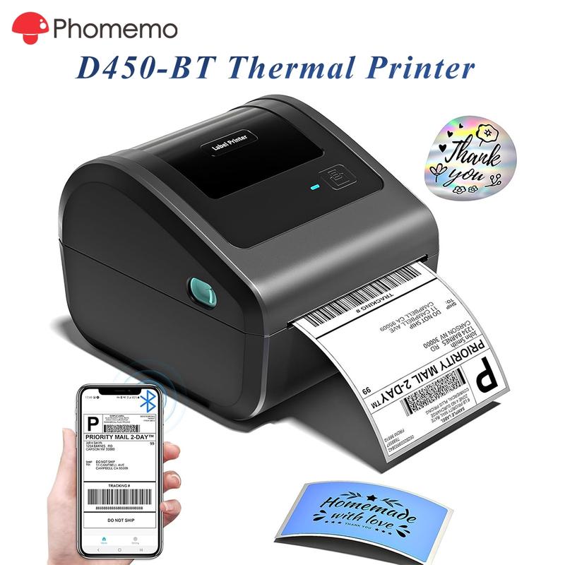 Phomemo D450BT printer resit possystem kedaimakan mesin printer ...