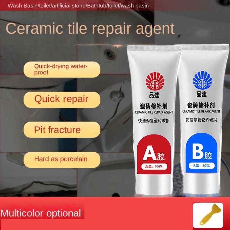 Tub Tile Shower Repair Kit Multi-color Optional Repair Glue For - TikTok Shop Singapore