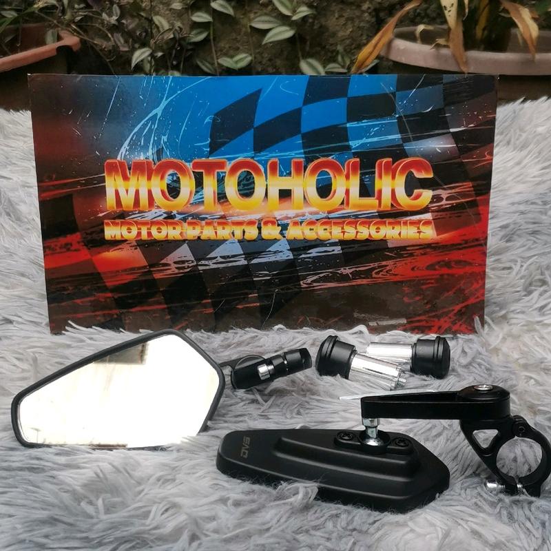 DVS DOUBLE PURPOSE BAR END SIDE MIRROR - TikTok Shop Philippines