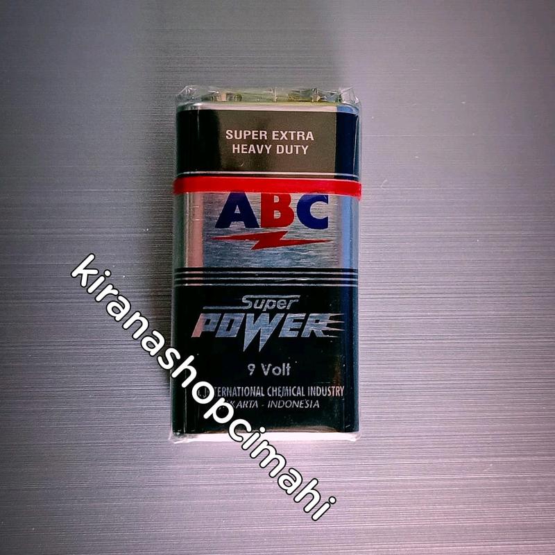 Abc super power 9 volt 1 ( SATU ) Pcs / baterai - Shop | Tokopedia
