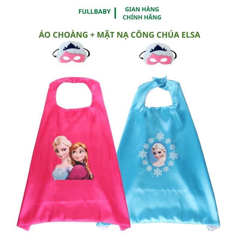 Áo Choàng Elsa + Mặt Nạ Elsa Cho Bé Dễ Thương - TikTok Shop Vietnam