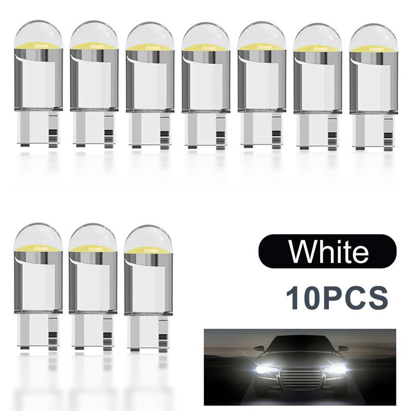 10PCS T10 W5W 168 501 2825 COB LED Car Wedge Parking Light Side ...