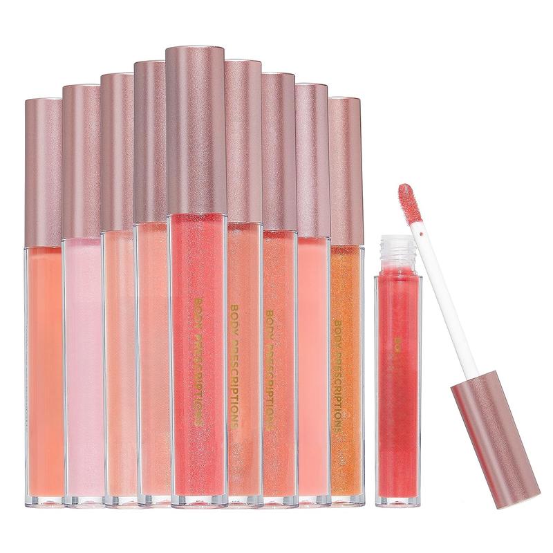 Lip Gloss Collection | 10 Shades Complete Lip Makeup Set, Liquid ...