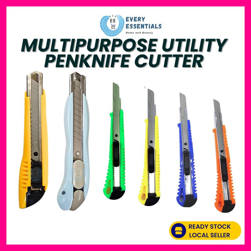 Multipurpose Utility Penknife Cutter – Assorted Colours - TikTok Shop ...