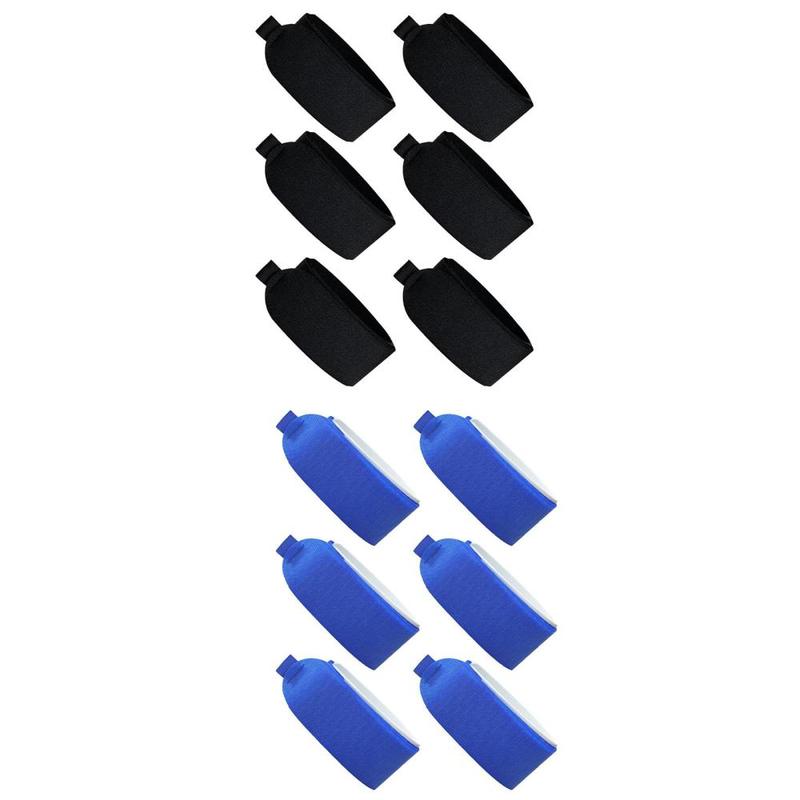 6Pcs Ski Straps Ski Pole Strap Portable Bindings Nylon Snowboard ...