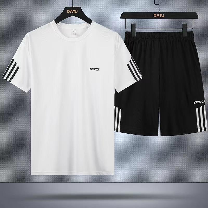SIMPLE sports fashion Short sleeve trend Terno T-shirt + shorts ...