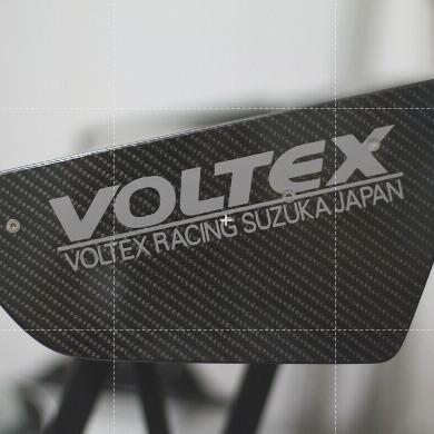2x Grey VOLTEX DECAL GT WING VINYL STICKER FOR FRS 350Z 370Z - TikTok ...
