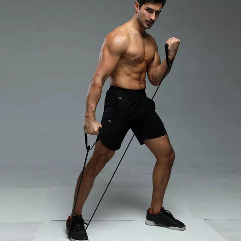 Resistance Bands With Handles Yoga Pull Rope Elastic Fitness - TikTok ...