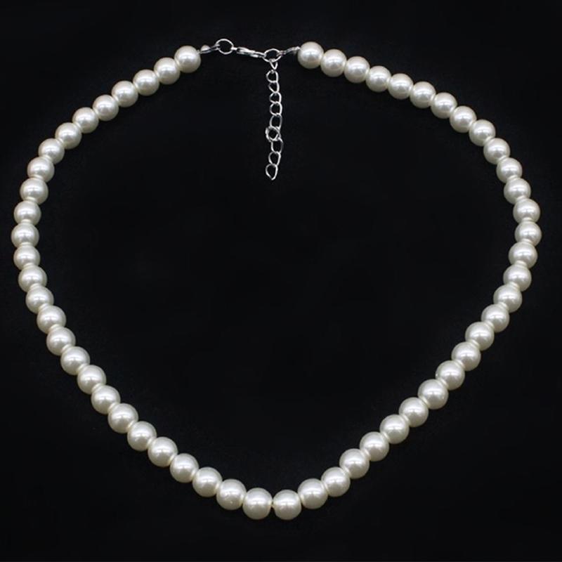 【SBY】ARIN Elegant White Glass Imitation Freshwater Necklace - TikTok ...