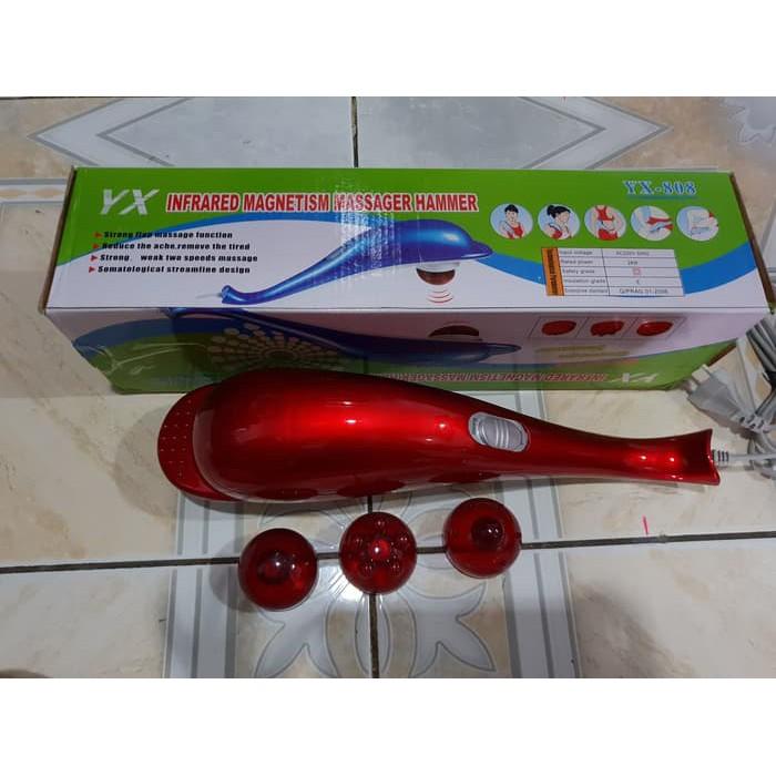 Alat Pijat Refleksi Dolphin Magnetism Hammer Massager YX-808 - Shop ...
