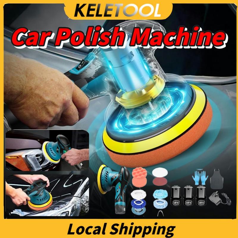 Singapore Send Cordless Car Polisher Wax Buffing Machine Polishing ...
