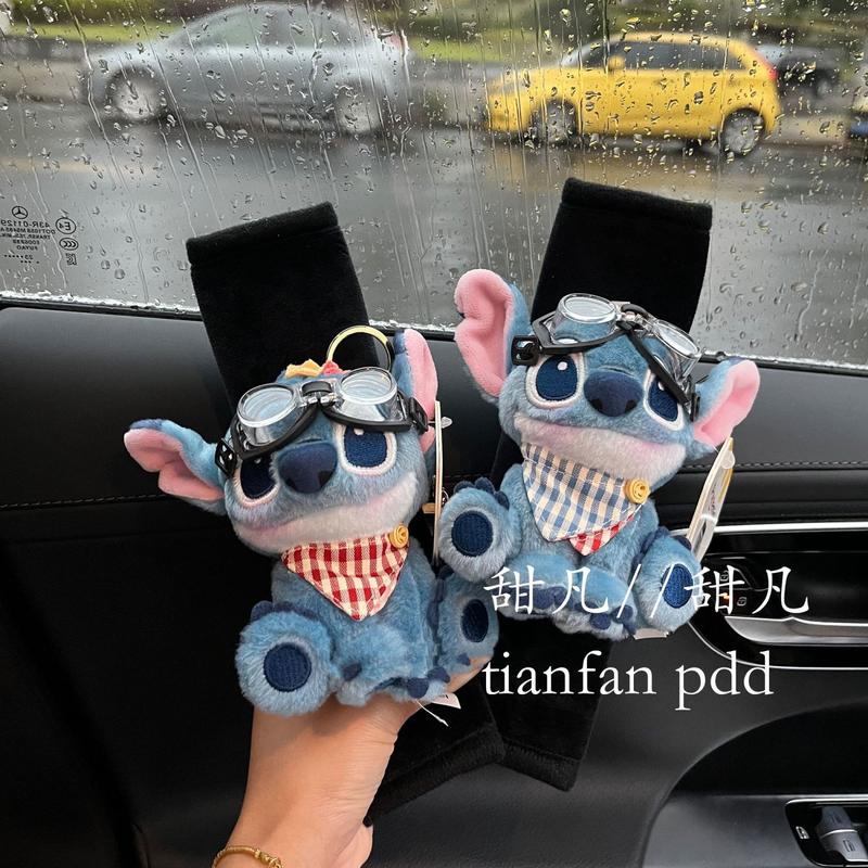 Hiasan Tali Pinggang Keledar Kereta, Stitch Pilot Lilo dan Stitch ...