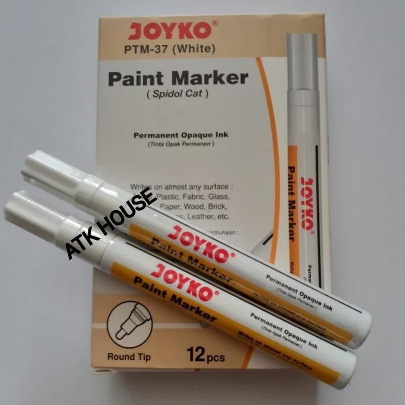 Spidol Paint Permanent Marker JOYKO PTM/ Spidol Cat Joyko / Spidol ...