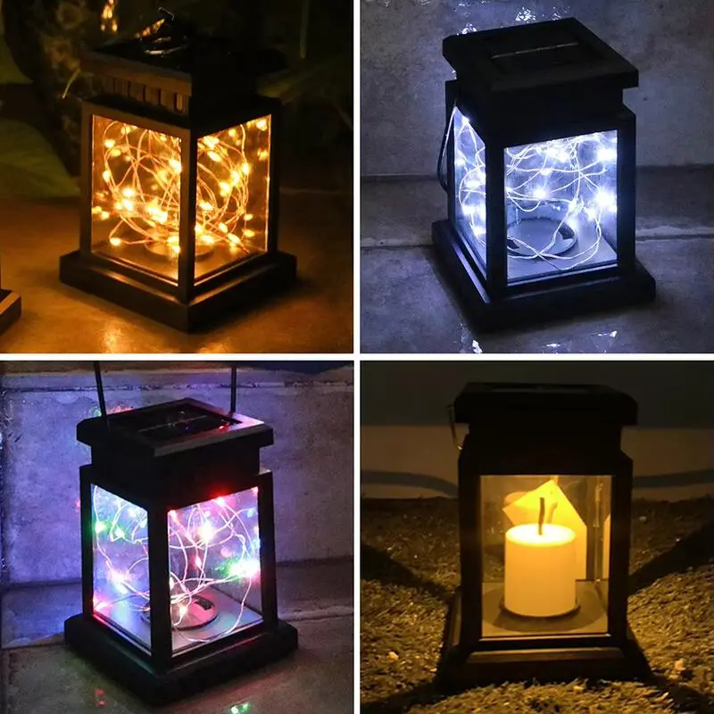 Led Solar Outdoor Waterproof Rechargeable LED Candle Lantern - TikTok ...