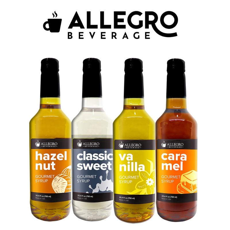 Allegro Gourmet Syrup (750ml) - Coffee, Milk Tea, Frappe, Cocktail ...