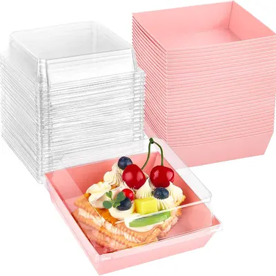 Squishy With Box Cake Packaging Amazon.com: Abaodam 20Pcs Paper Cake