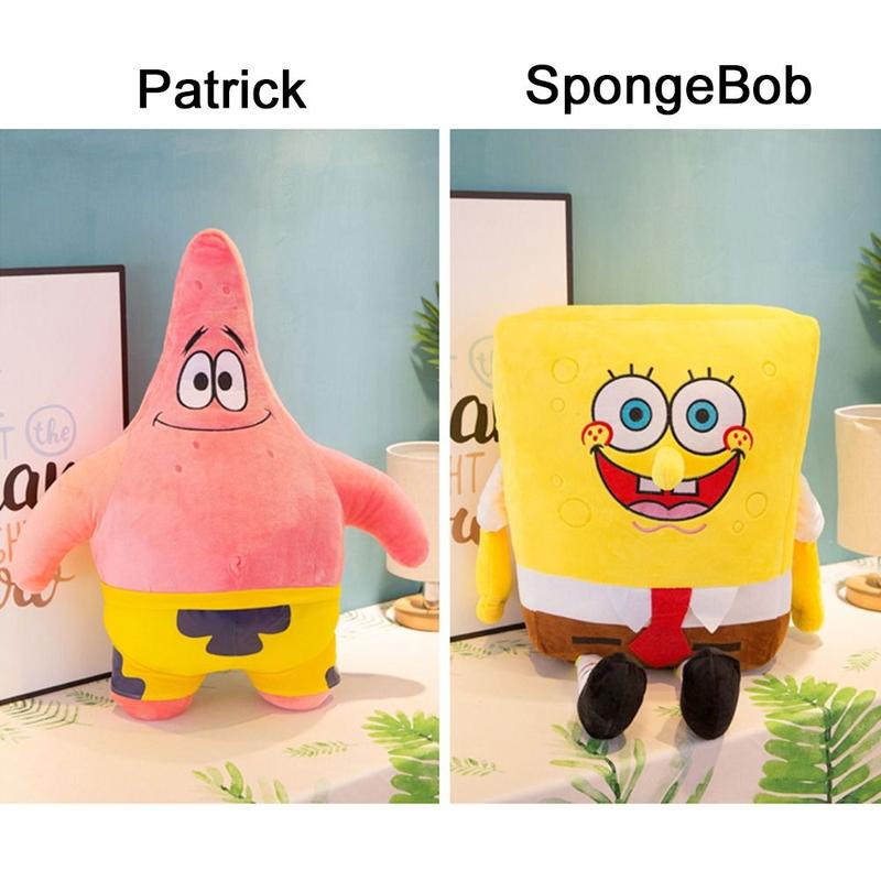 Mainan SpongeBob Patrick, 50cm, Lembut, Hiasan Rumah, Gaya Kawaii ...