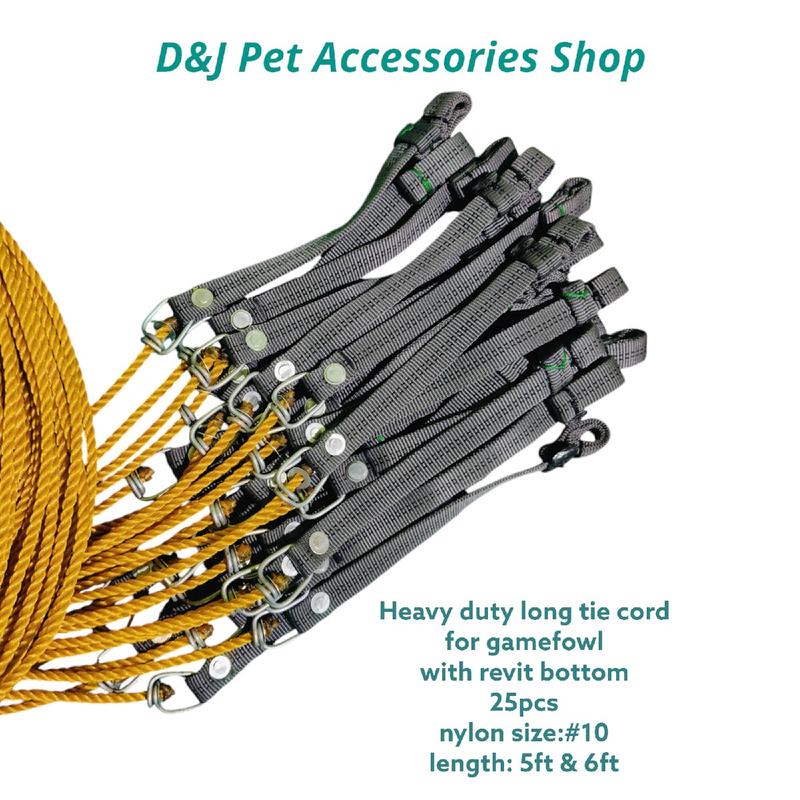 Gamefowl Tie Cord Heavy Duty/Tali ng Manok, long cord - Galvanized ...