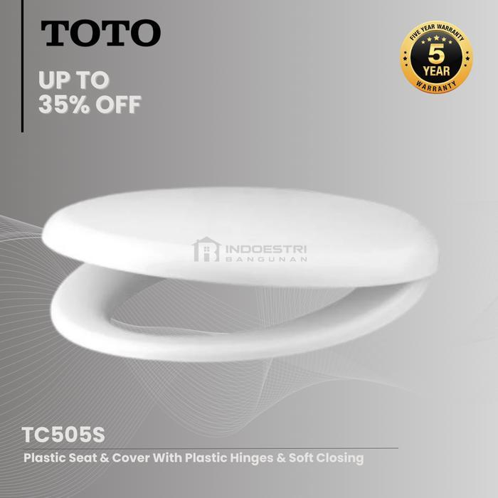 Tutup Closet TOTO TC505S / Seat Cover Closet TOTO TC505S - Shop | Tokopedia