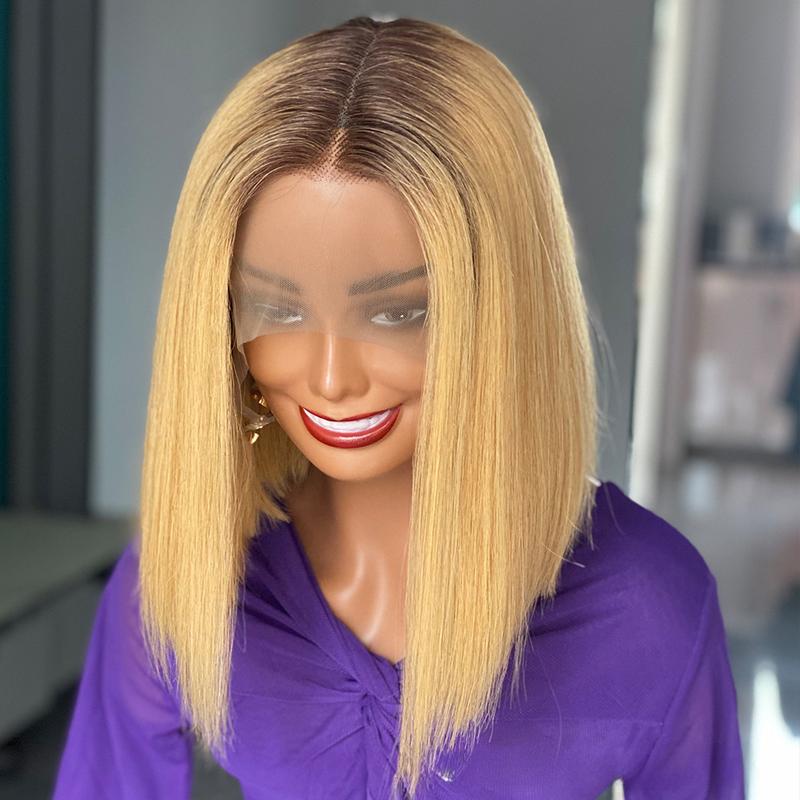 Short Wholesale Peruvian Human Hair Lace Front Wig Remy Mink Brazilian ...