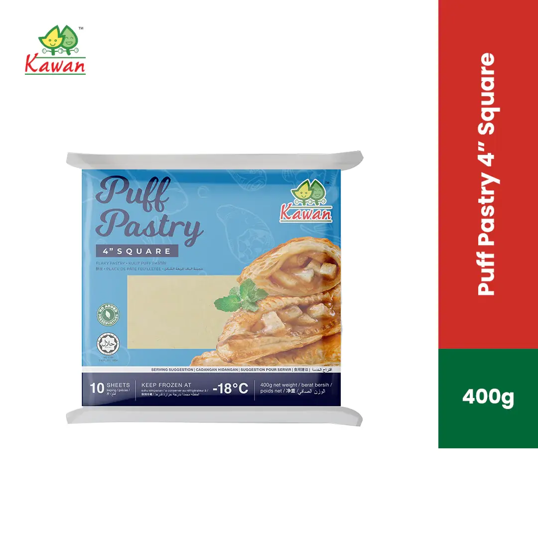 KAWAN Puff Pastry Square 4" (10 pcs - 400g) - TikTok Shop Malaysia