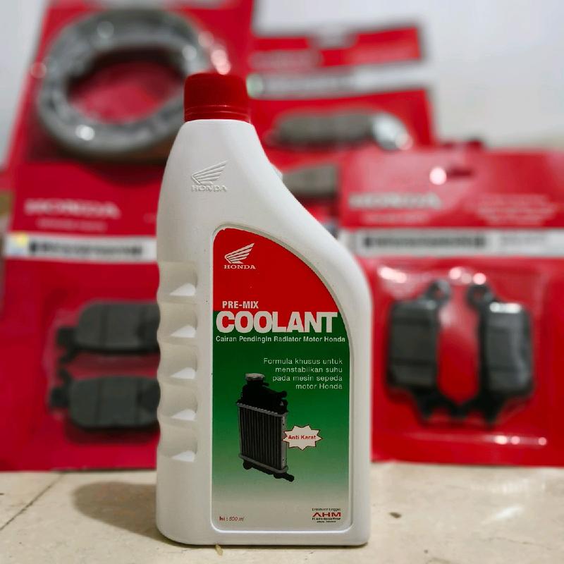 Coolant Original Honda Genuine Coolant Pre-Mix (500ml) For Motorcycle ...