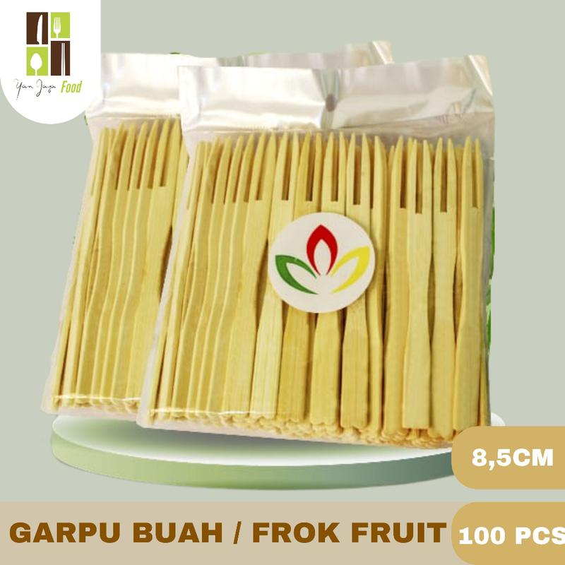 Garpu Buah Bambu / Frok Fruit / Garpu Dimsum / Tusukan Buah - Shop ...