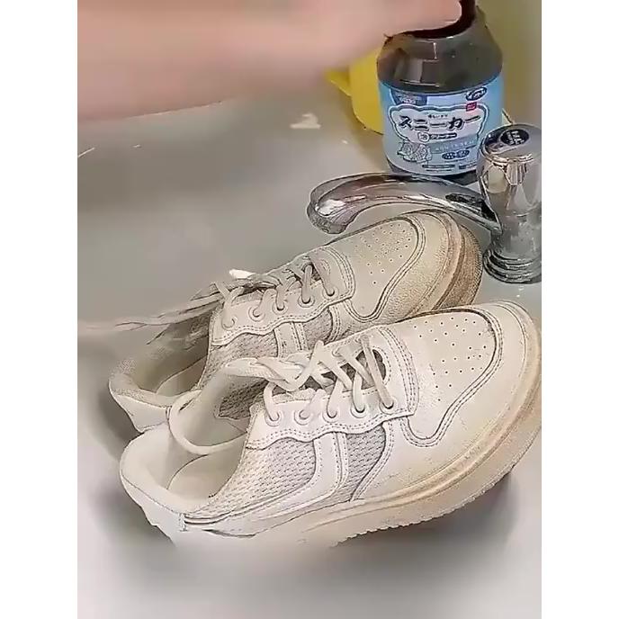 SG STOCK Japan Original White Shoes Cleaner Foam Wash-Free Shoes ...