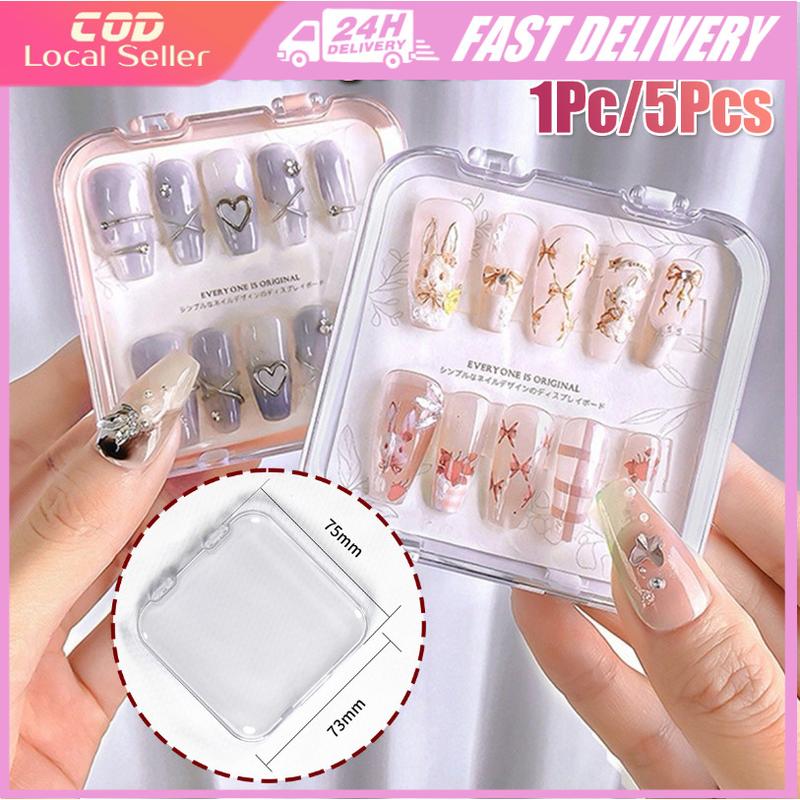Manicure Box Cardboard Nail Box Nail Display Packaging Box for - TikTok ...