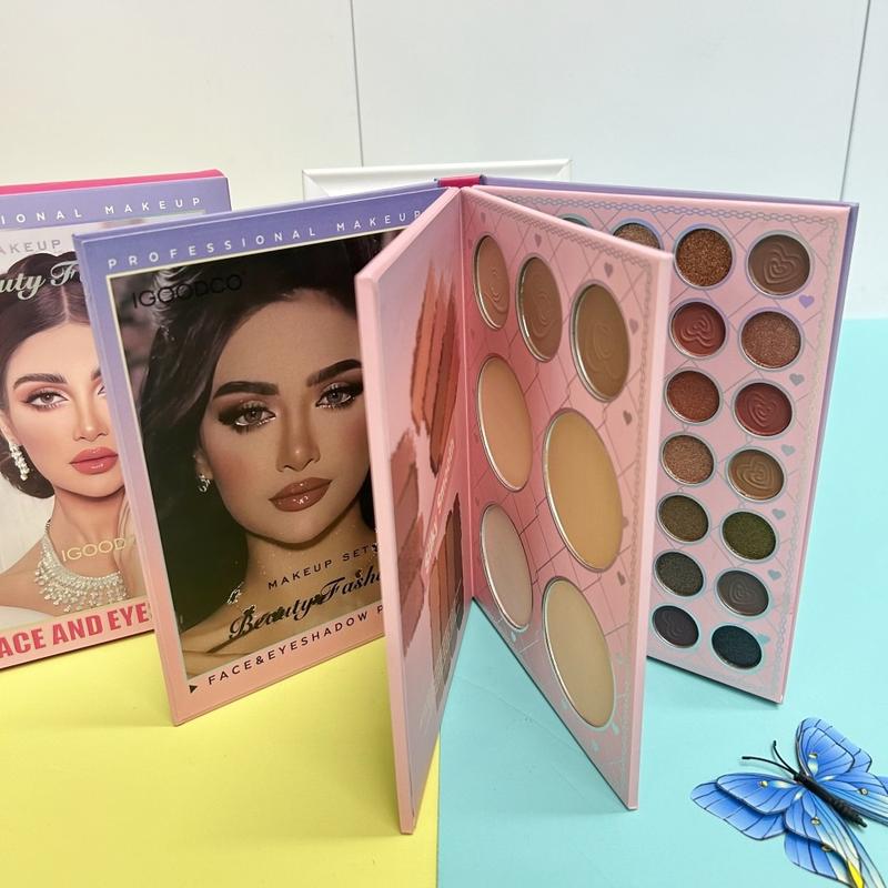 Eyeshadow book, 57 colors affordable eye eyeshadow palette - TikTok ...