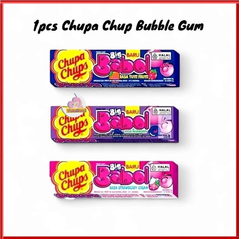 【Makanan Ringan】 1pcs (Jual Loose) Chupa Chup Chewing Gum bi - TikTok ...