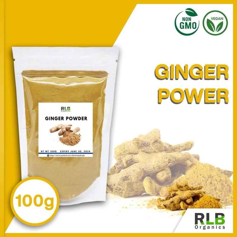 Organic Ground Ginger Powder, Luya Great Flavor and Highly Aromatic ...