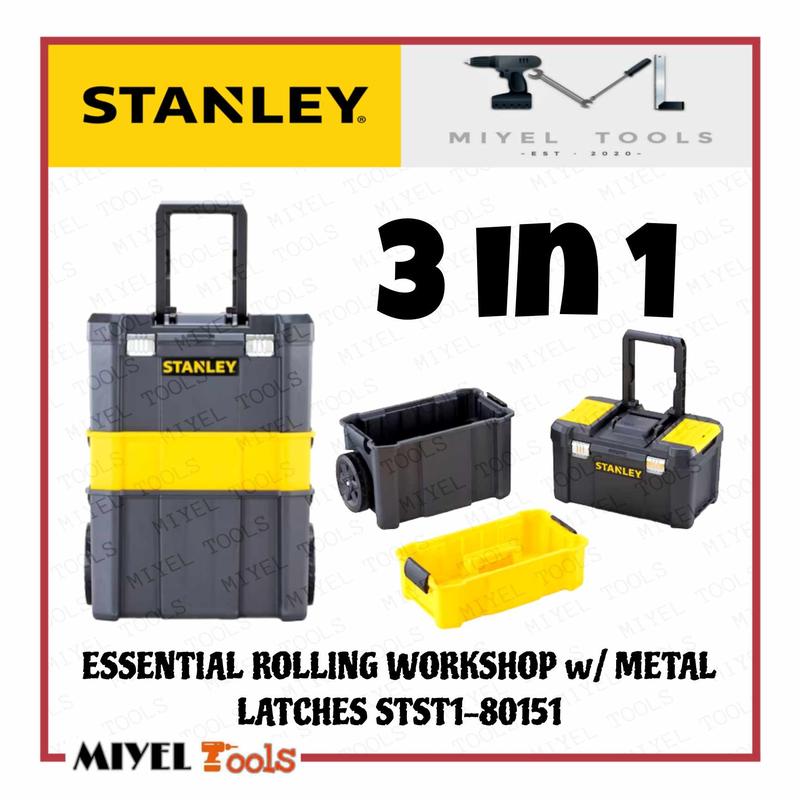 STANLEY Rolling Workshop w/ Metal Latches STST1-80151 - TikTok Shop ...