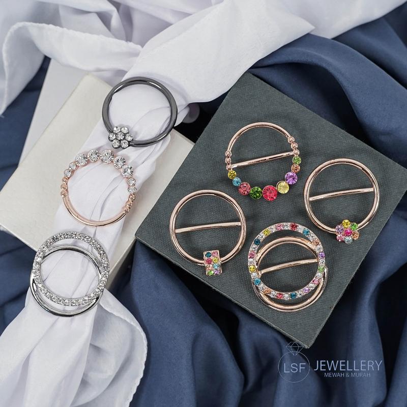 Kerongsang Cincin Tudung Bawal Ring Brooch Buckle Pin Tudung - TikTok ...