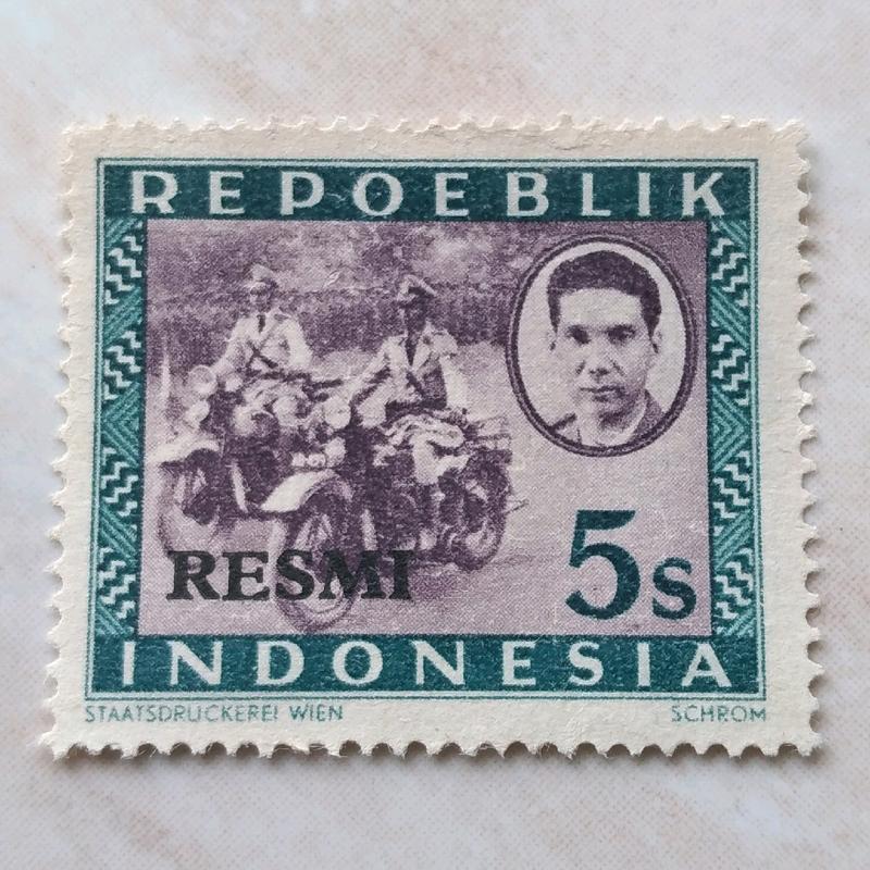 Prangko Perangko Kuno Revolusi 5 Sen W-6 W-1 CT Resmi - YN40 - Shop ...