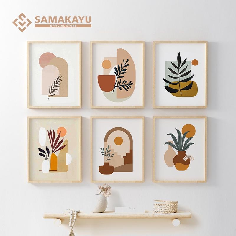 Pajangan Aesthetic / Pajangan Dinding Abstract Geometric 001 - Shop ...