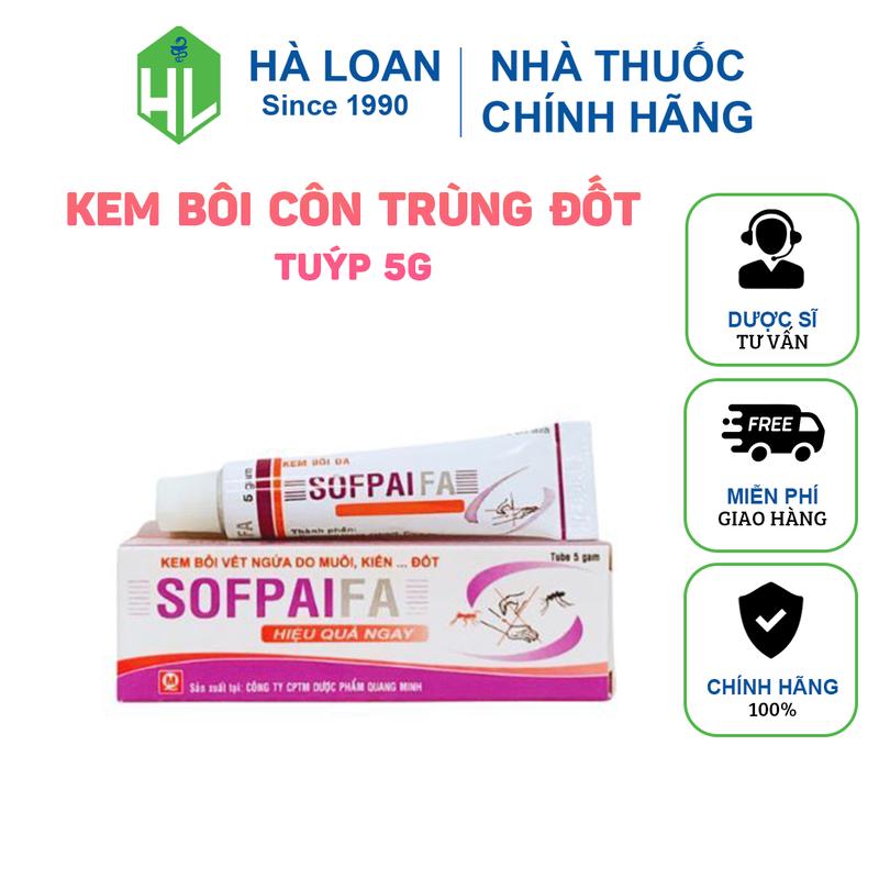 Kem bôi vết ngứa do muỗi, kiến đốt Sofpaifa (Tuýp 5g) - TikTok Shop Vietnam