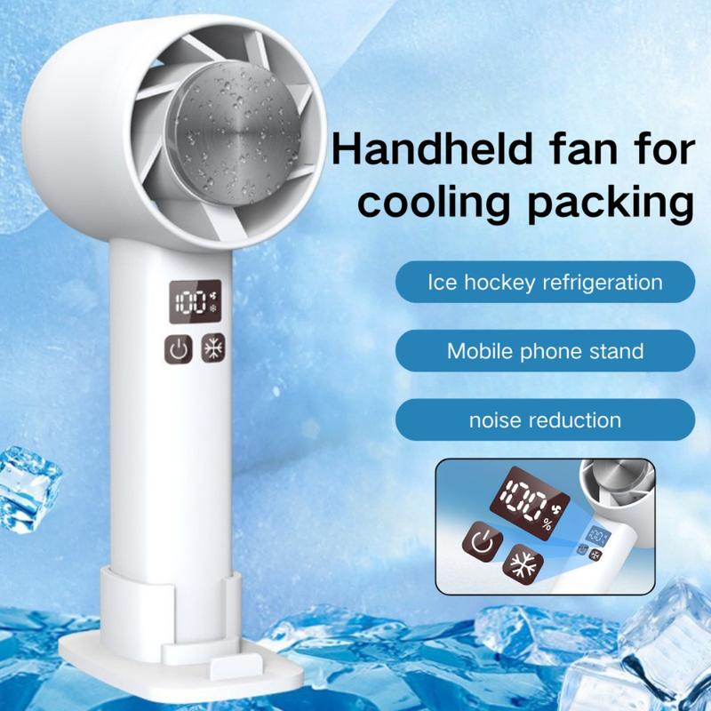 5000mAh portable ultra-high-speed turbo fan | with LED display - TikTok ...